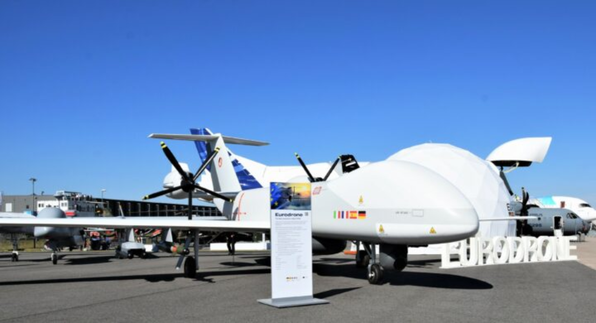 المحرك الإيطالي EuroDrone. عقد بين إيرباص وأفيو أيرو - Decode39 in Arabic