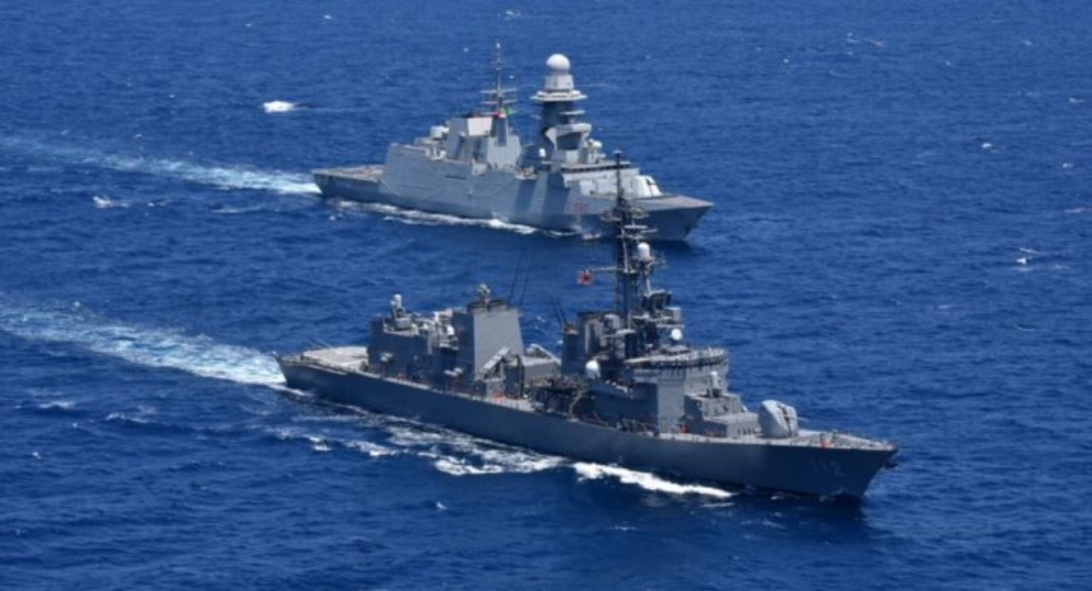 التدريبات الإيطالية اليابانية وأهميتها في خليج عدن - Decode39 in Arabic